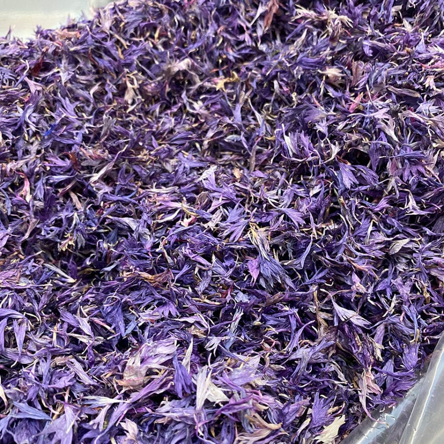 Cornflower Dried Edible Flowers | Nurtured in Norfolk