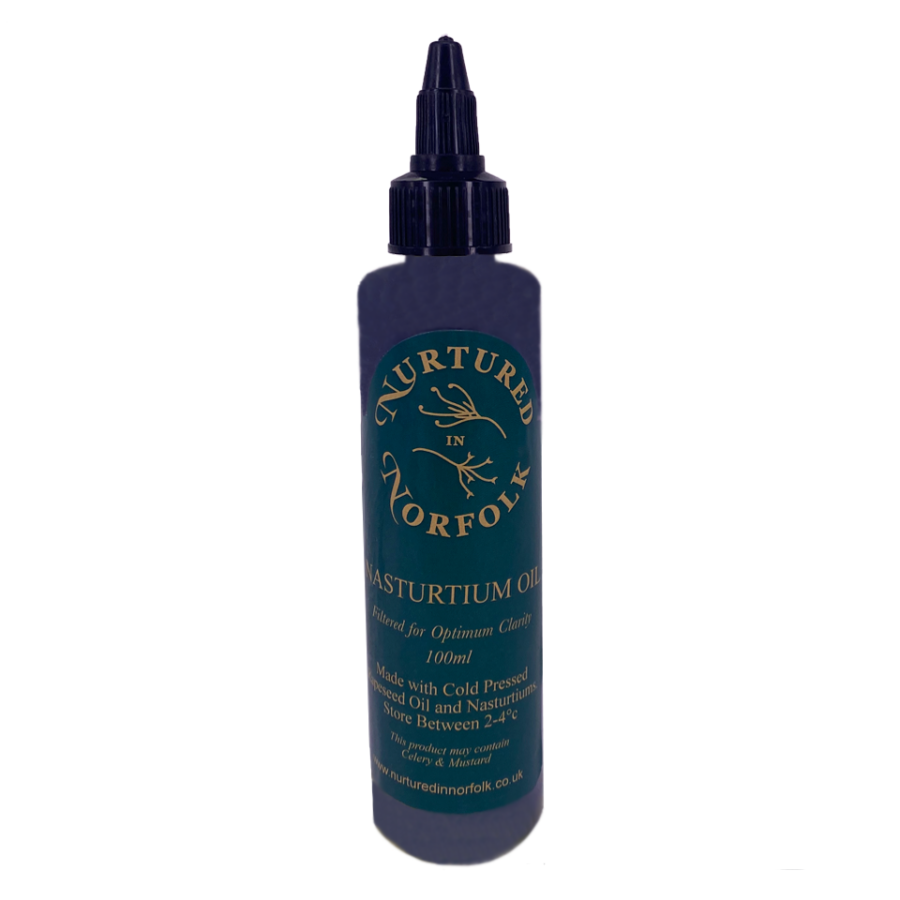 Nasturtium Herb Oil | Nurtured in Norfolk