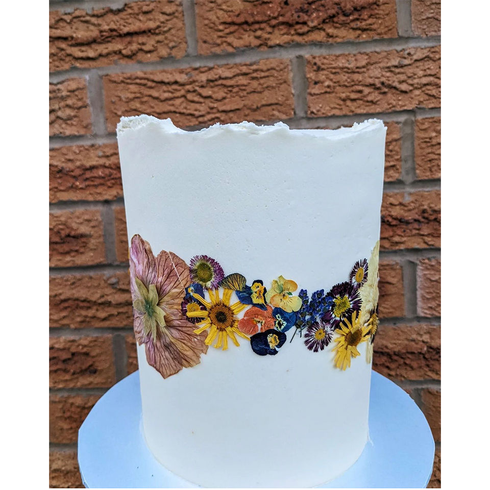 Decorating Cakes With Edible Flowers | Nurtured in Norfolk