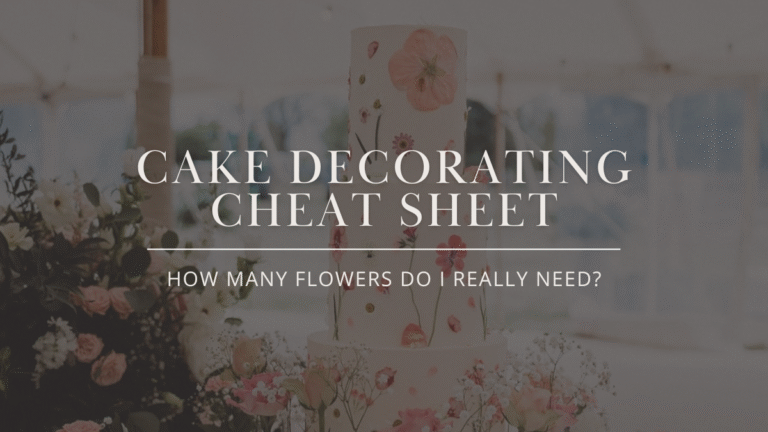 A Guide to Decorating Cakes with Flowers | Nurtured in Norfolk